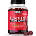 Force Factor LeanFire Thermo, Support Metabolism & Boost Energy, Fat Burner Gummies, Berry Burst ...