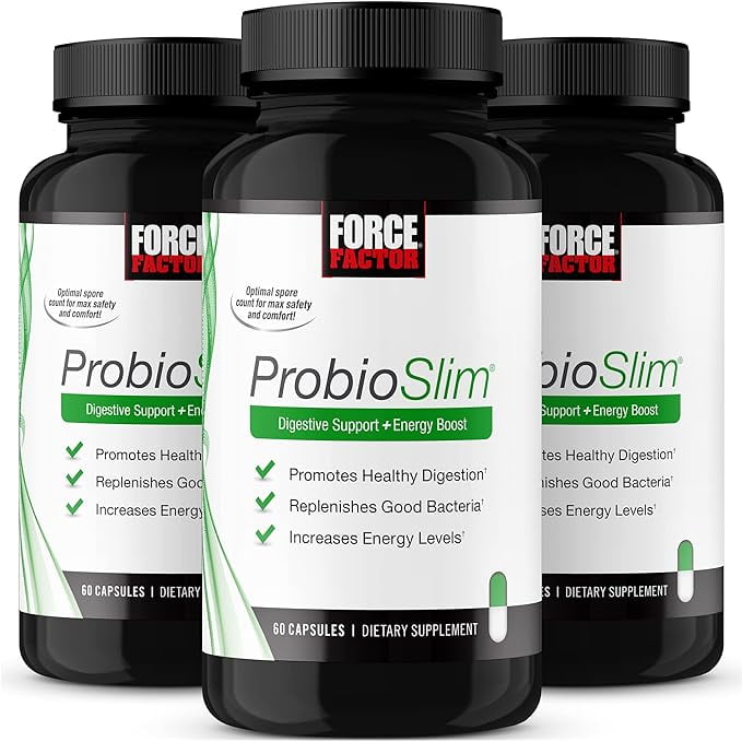 Force Factor ProbioSlim Probiotic Supplement for Women and Men with ...