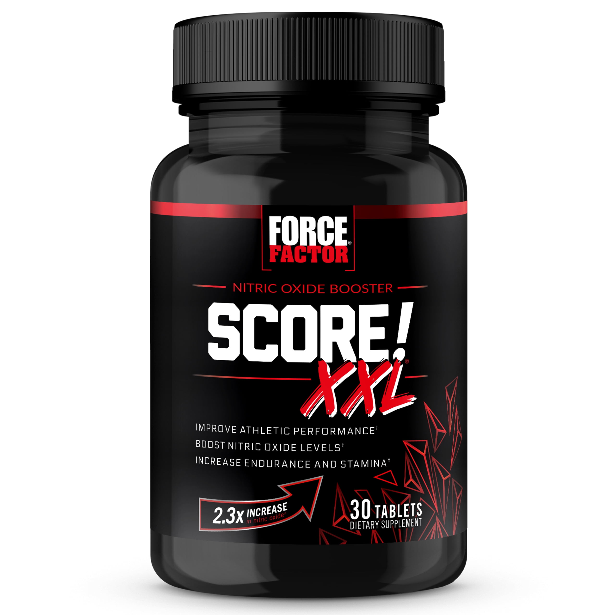 Force Factor Score! XXL Nitric Oxide Booster Supplement for Men, 30 ...