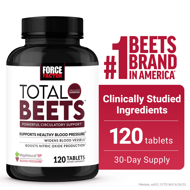 Total Beets, Beetroot Capsules Alternative, Blood Pressure Supplement ...