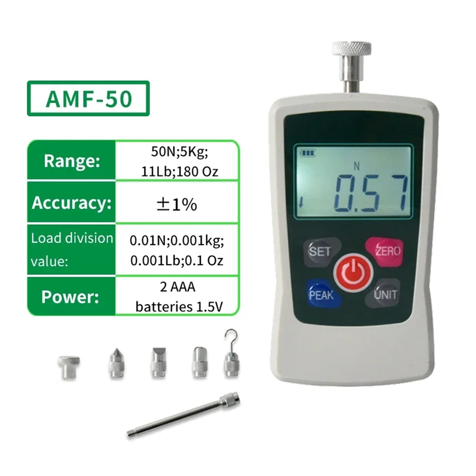 Force Gauge Digital Force Gauge Push Pull With Backlight Electronic ...