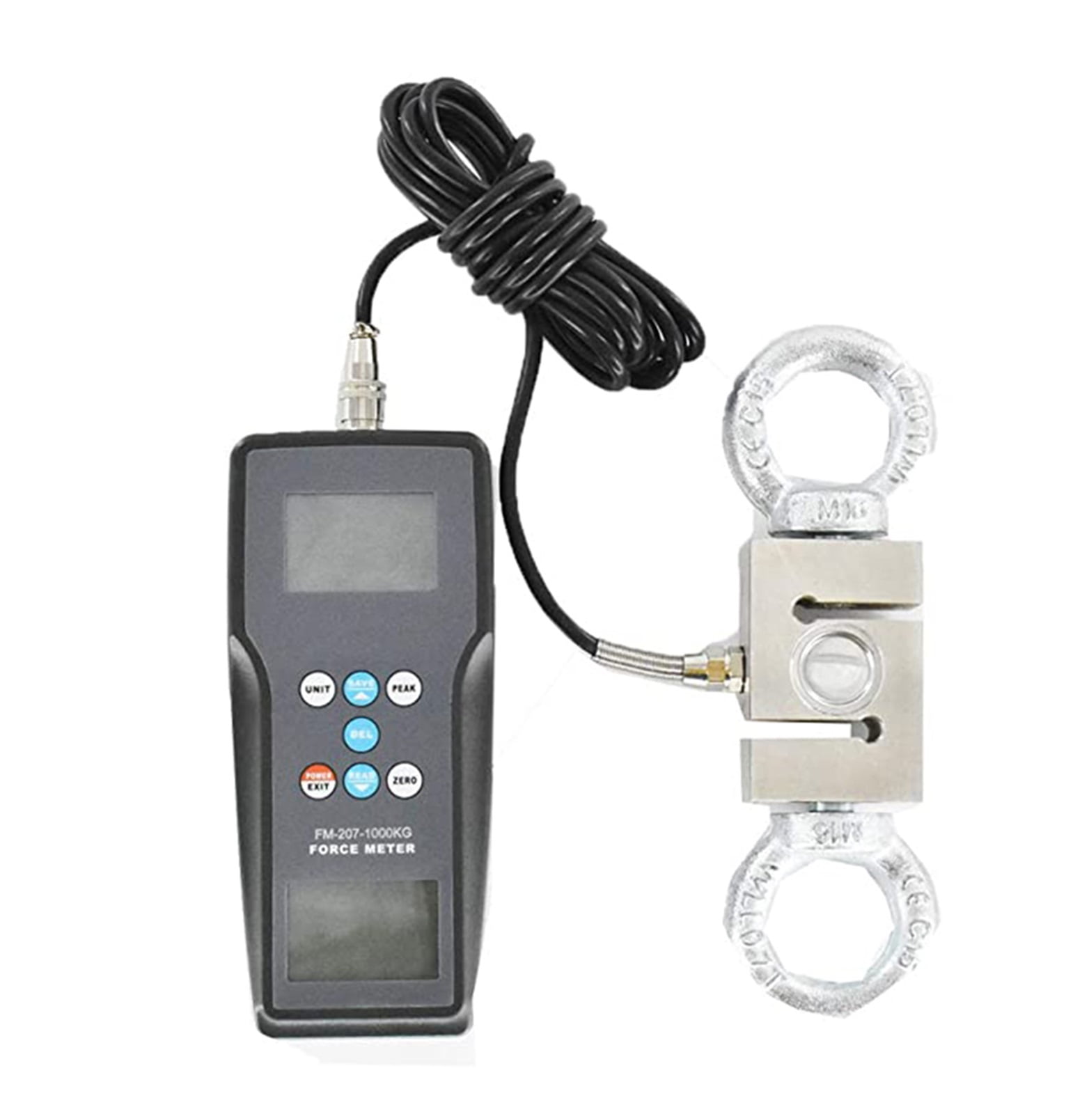 Force Gauge Push Pull Tester Meter With External Sensor Max Force Range ...