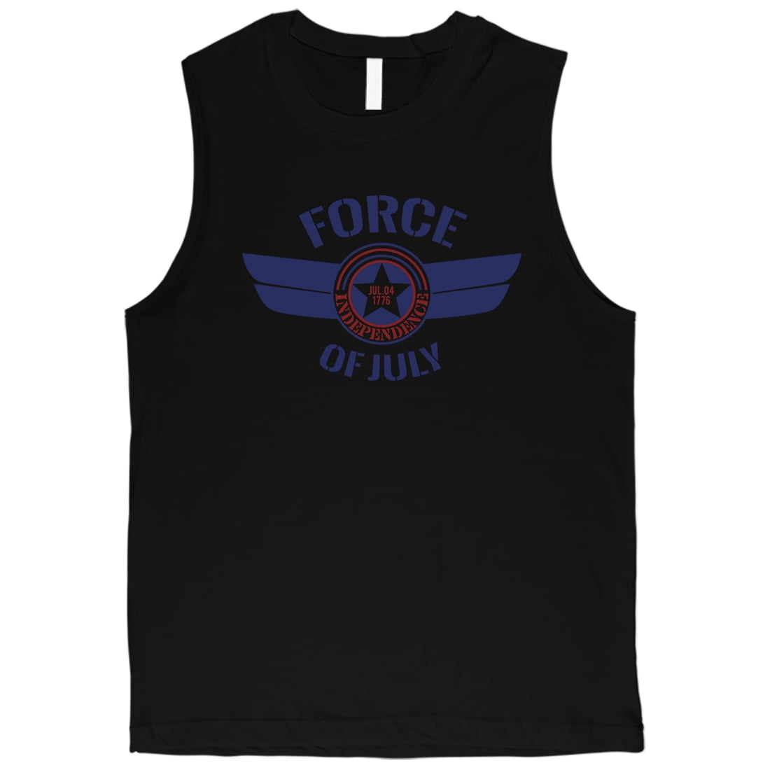 Force Of July Mens US Army Muscle Tee Workout Gift For 4th of July ...