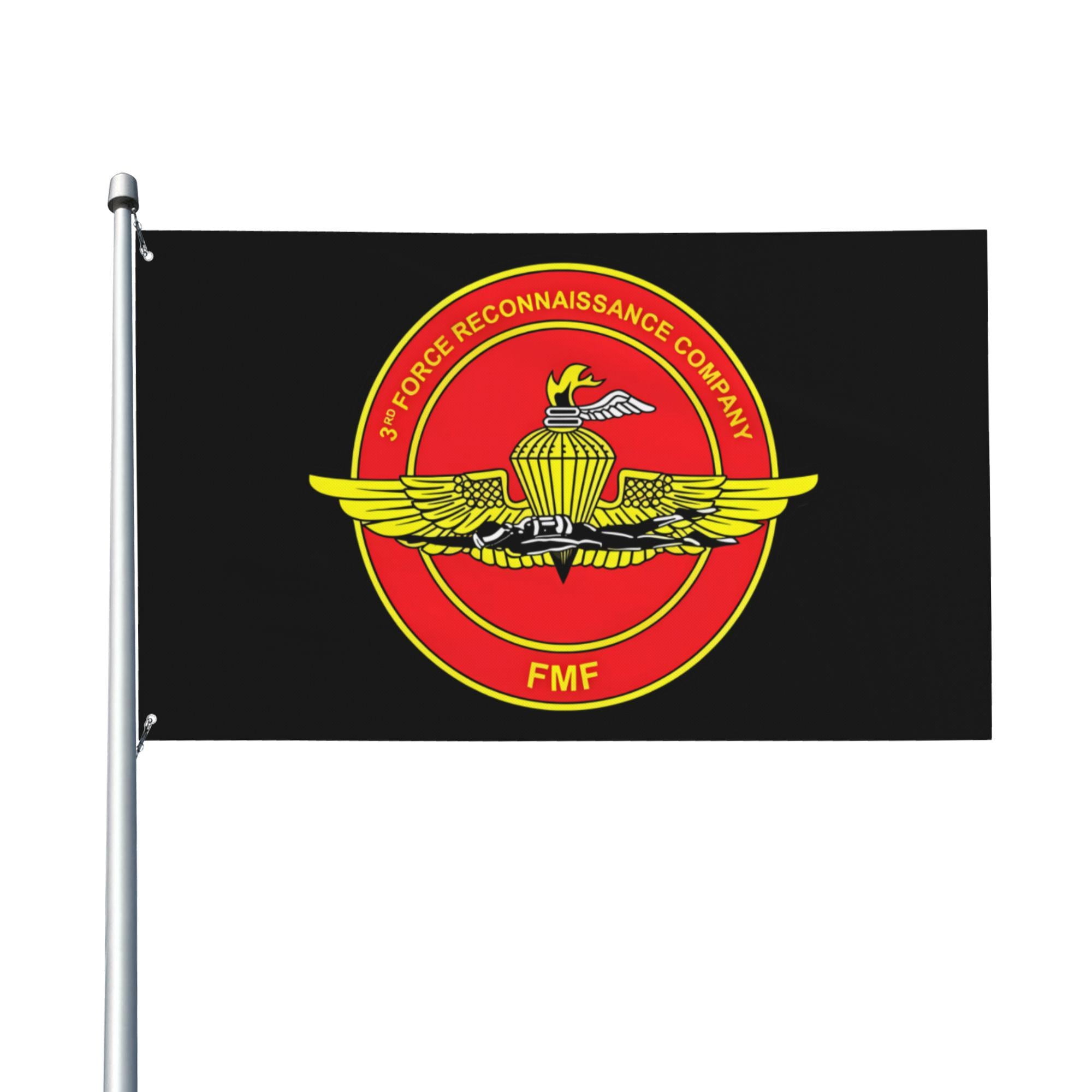 Force Reconnaissance Company Fmf Flag Home Garden Flag Banner Breeze ...