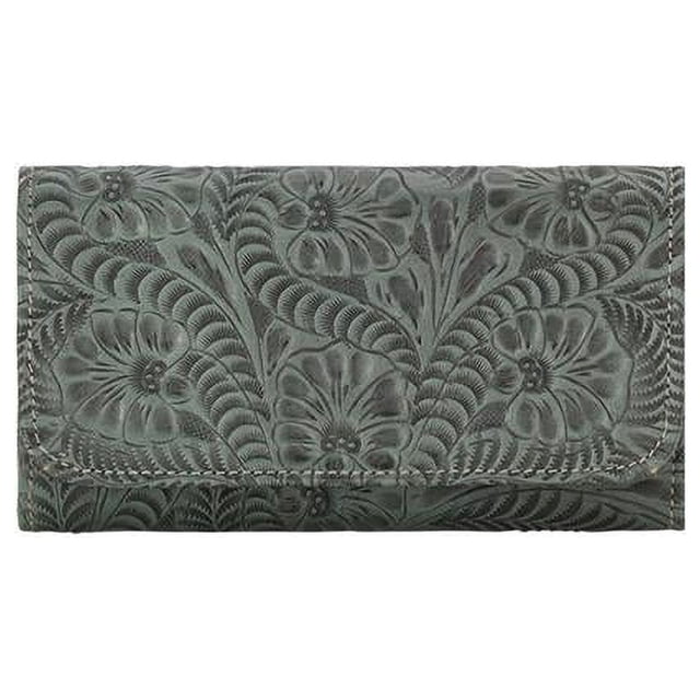 Force Ten Inc Womens Tri Fold Wallet Turquoise - Walmart Business Supplies