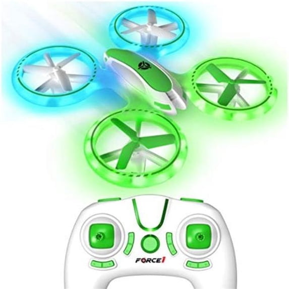 Force1 NC23758 UFO 3000 LED Mini Drone for Kids-Remote Control Drone ...