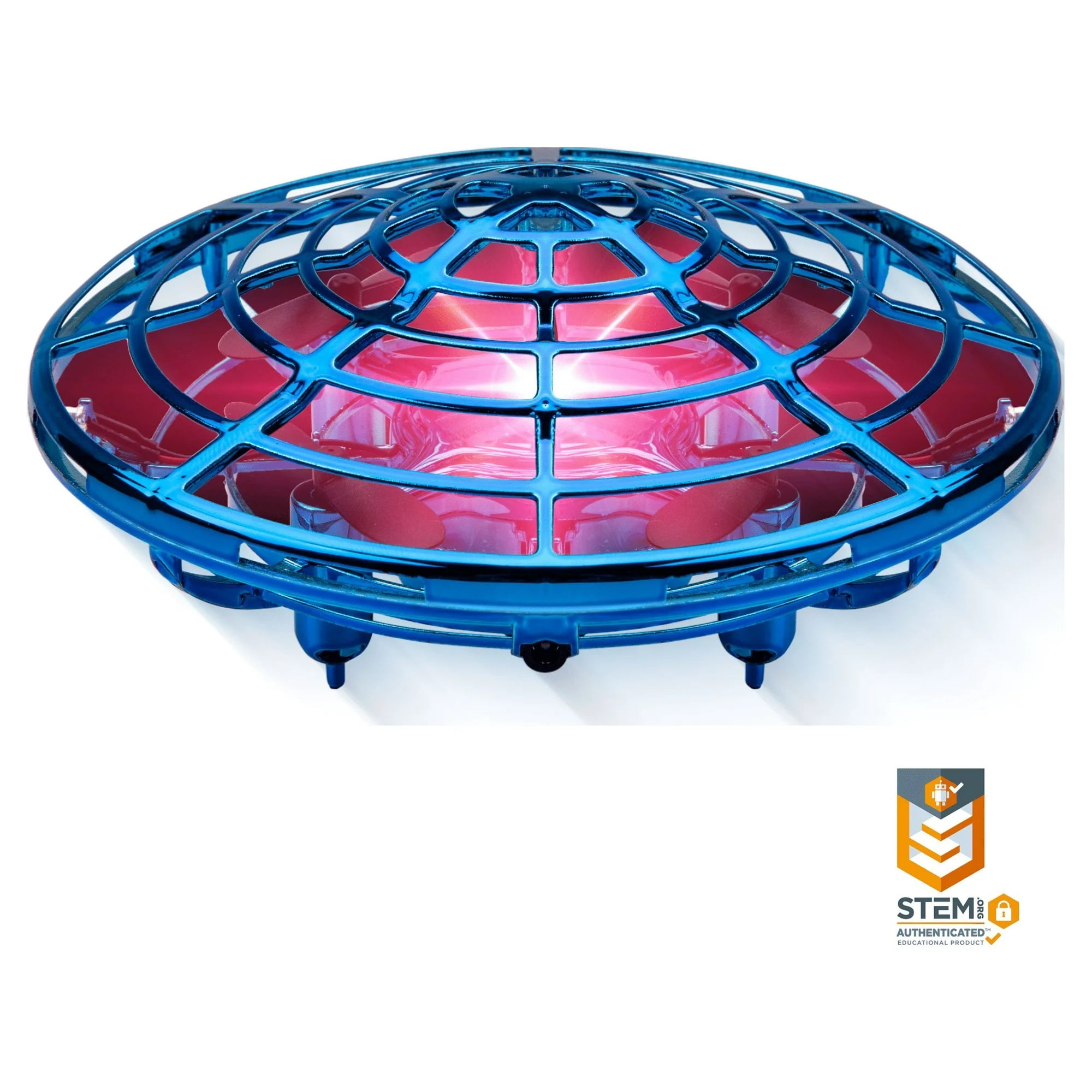 Force1 Scoot Blue Hand Operated Drone for Kids - Indoor UFO Flying Toy ...