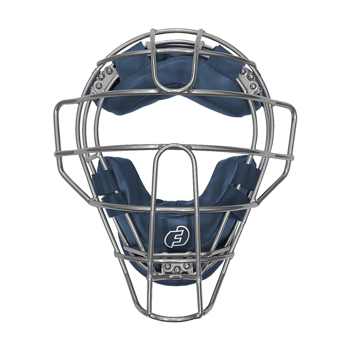 Force3 Traditional Defender Mask Baseball Catcher's Helmet Silver ...