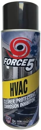 Force5 HVAC - 12 oz Spray Can – Coil Cleaner – Corrosion Inhibitor ...