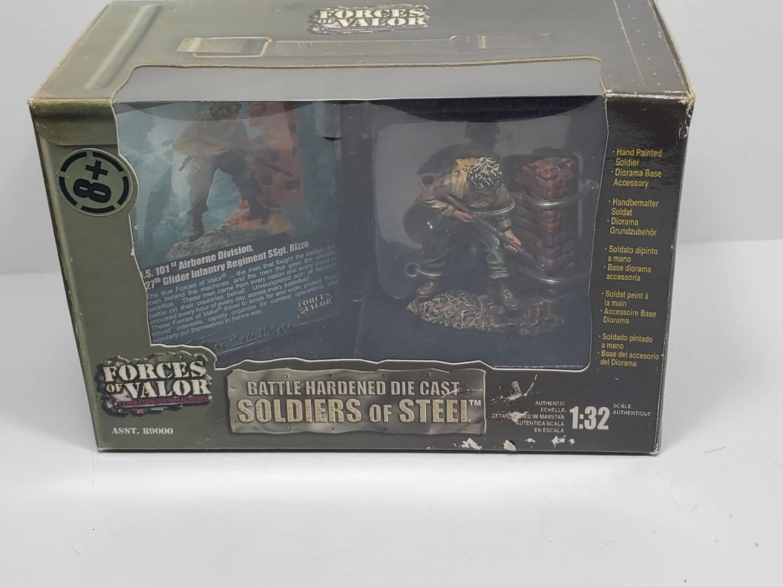 Forces Of Valor 89002 101st Airborne Rizzo With Diorama Base In 1/32 ...