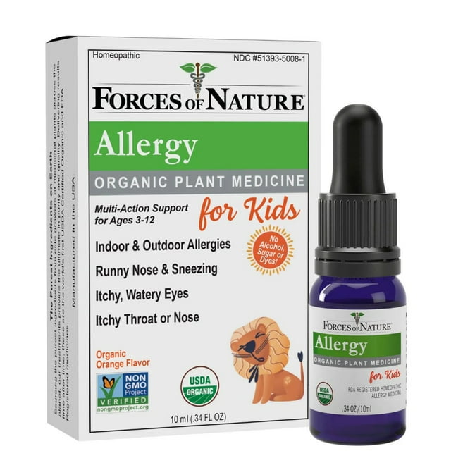 Forces of Nature Homeopathic Allergy Relief for Kids - Walmart.com