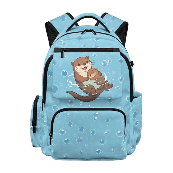 Forchrinse Otter Backpack for School Girls 8-10 Cute School Bag ...