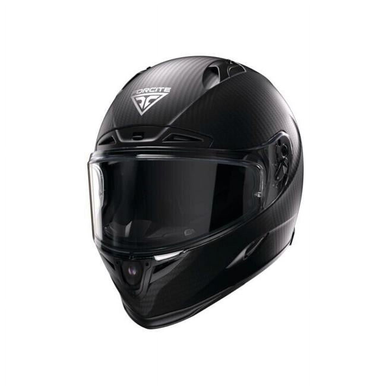 Forcite Helmet Systems MK1S Carbon Smart Helmet, Gloss Black - Medium ...