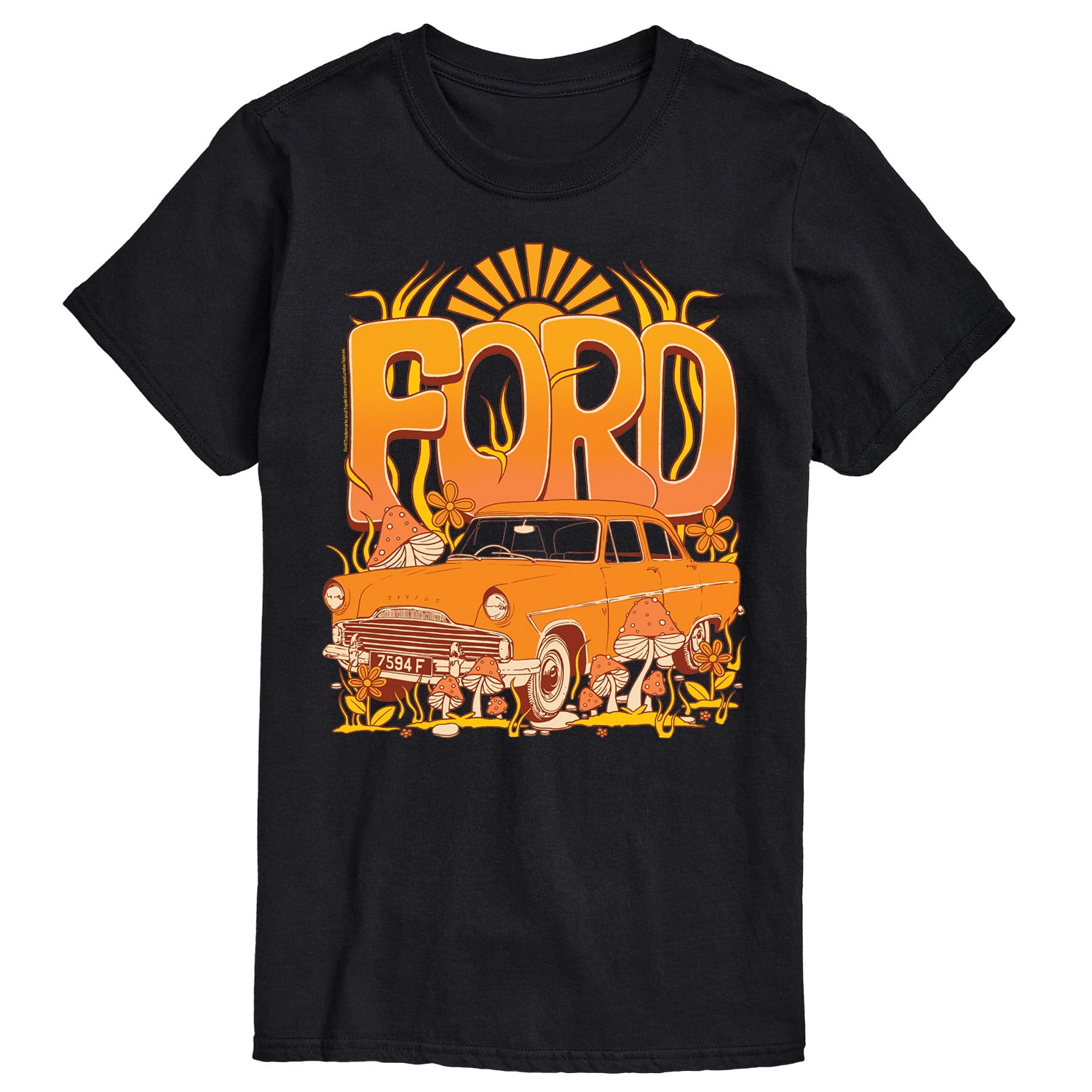 Ford - 1957 Ford Zodiac Mark II - Men's Short Sleeve Graphic T-Shirt ...