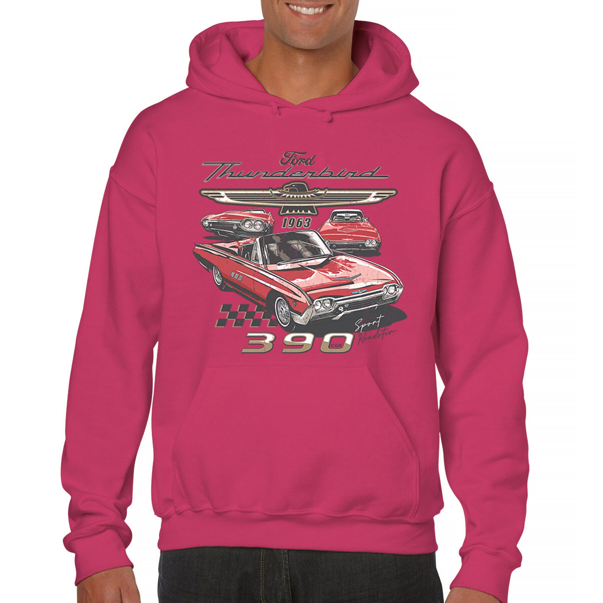 Ford 1963 Thunderbird 390 Sweatshirt Vintage Sport Roadster Classic ...