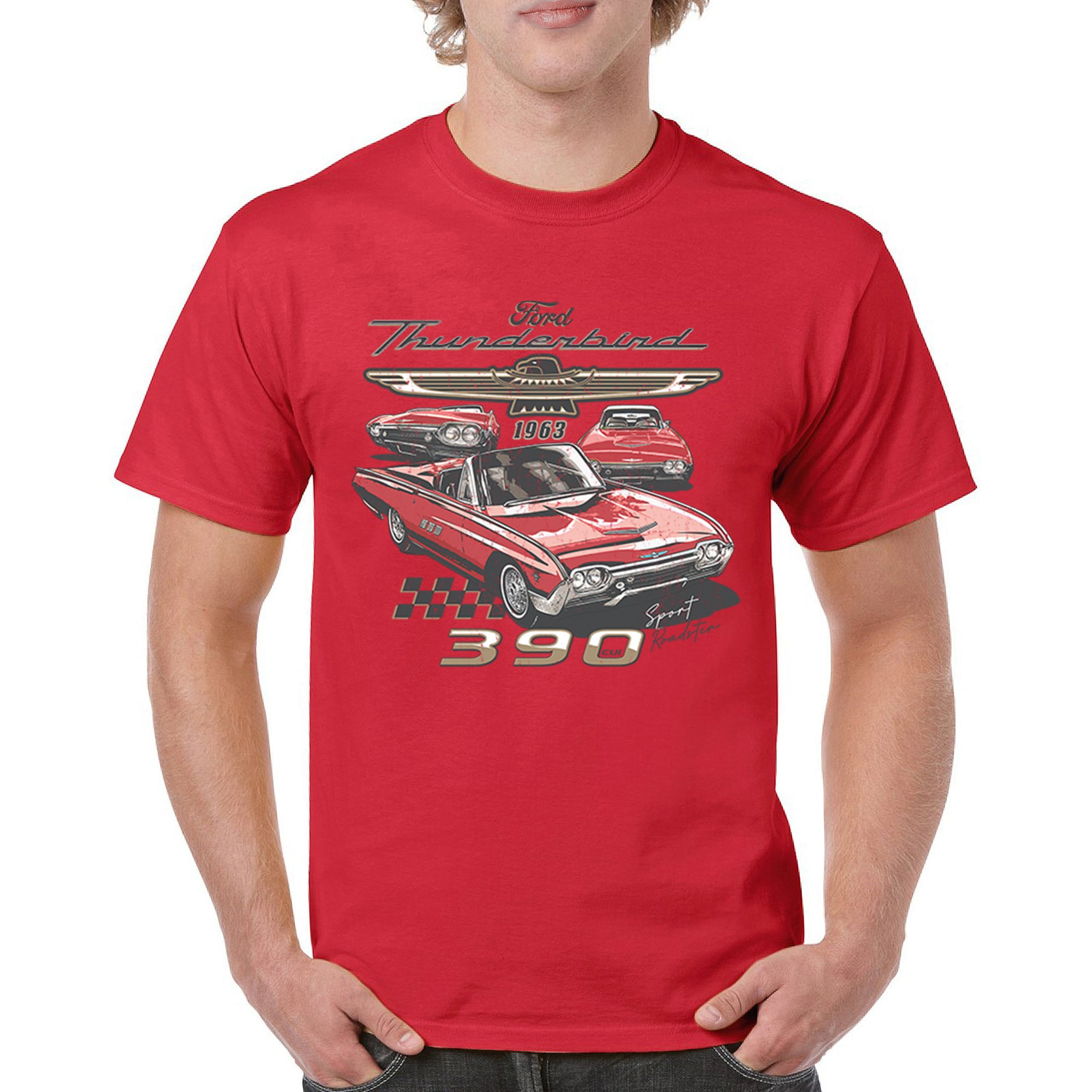 Ford 1963 Thunderbird 390 T-shirt Vintage Sport Roadster Classic ...