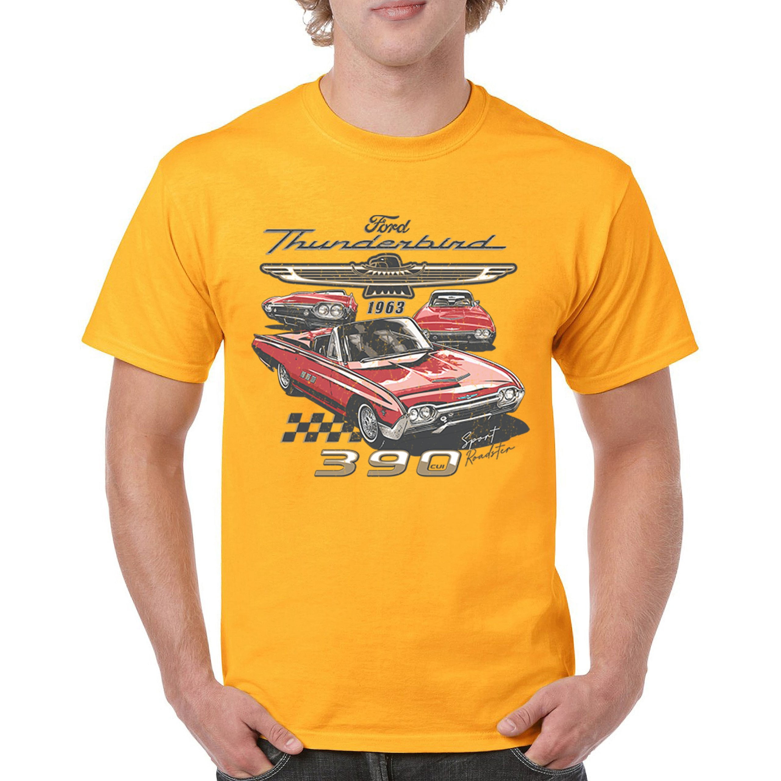 Ford 1963 Thunderbird 390 T-shirt Vintage Sport Roadster Classic ...