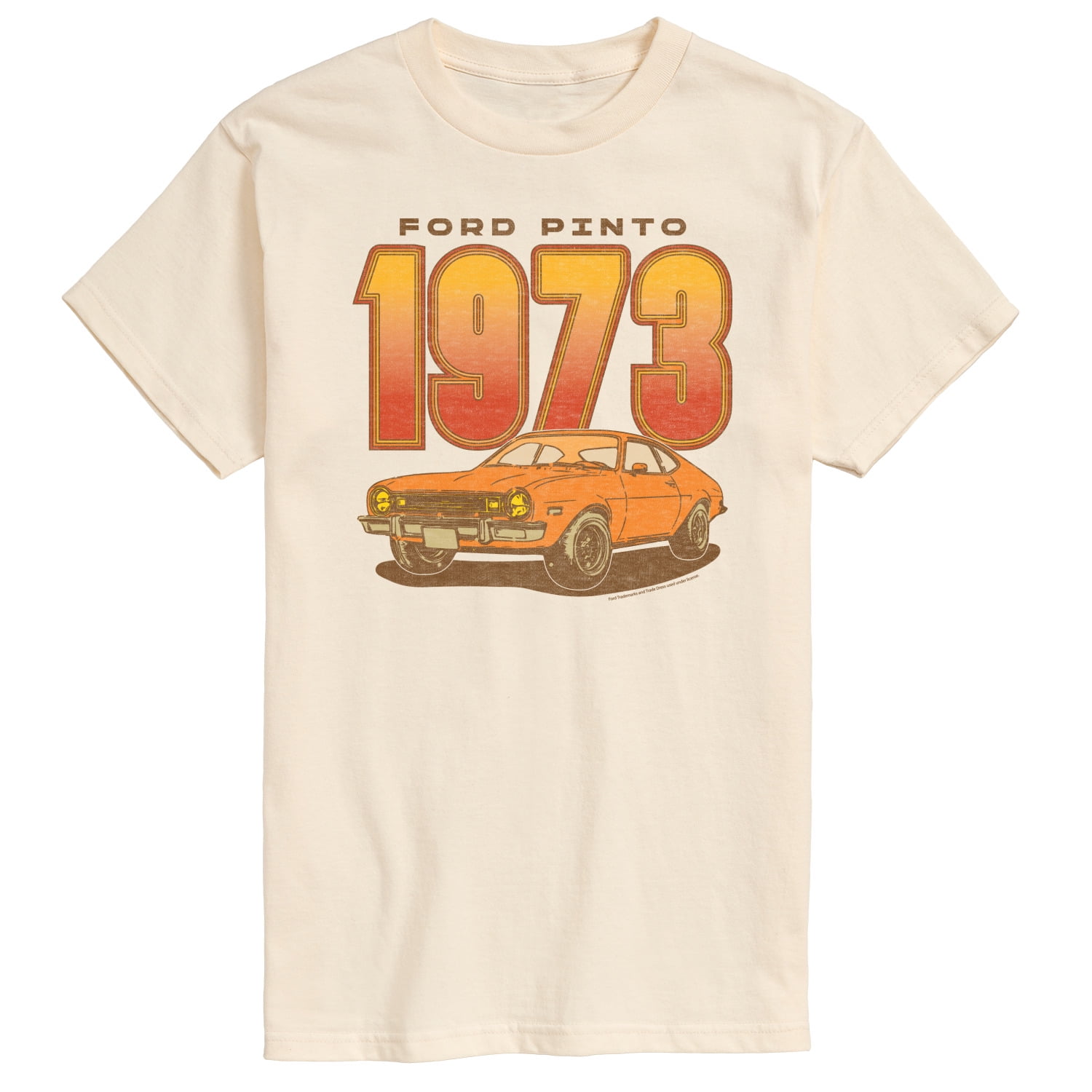 Ford - 1973 Ford Pinto - Men's Short Sleeve Graphic T-Shirt - Walmart.com