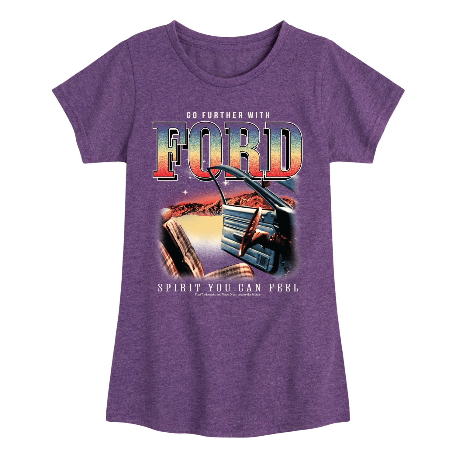 Ford - 1979 Pinto Scene - Youth Girls Fitted Short Sleeve T-Shirt ...