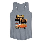 Ford - 1983 Bronco Built For Fun - Women's Racerback Graphic Tank ...