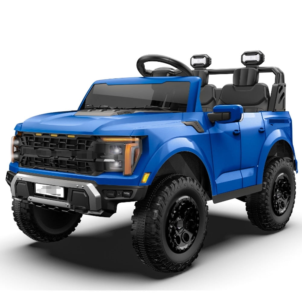 Ford 24V Ride on Toy Cars 2 Seater for Big Kids, Licensed F150 Raptor ...