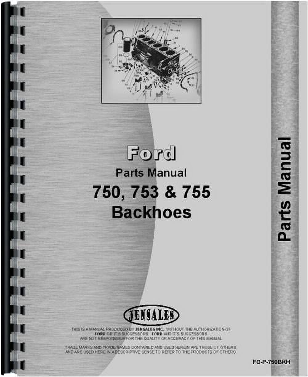 Ford 5550 Backhoe Attachment Parts Manual - Walmart.com