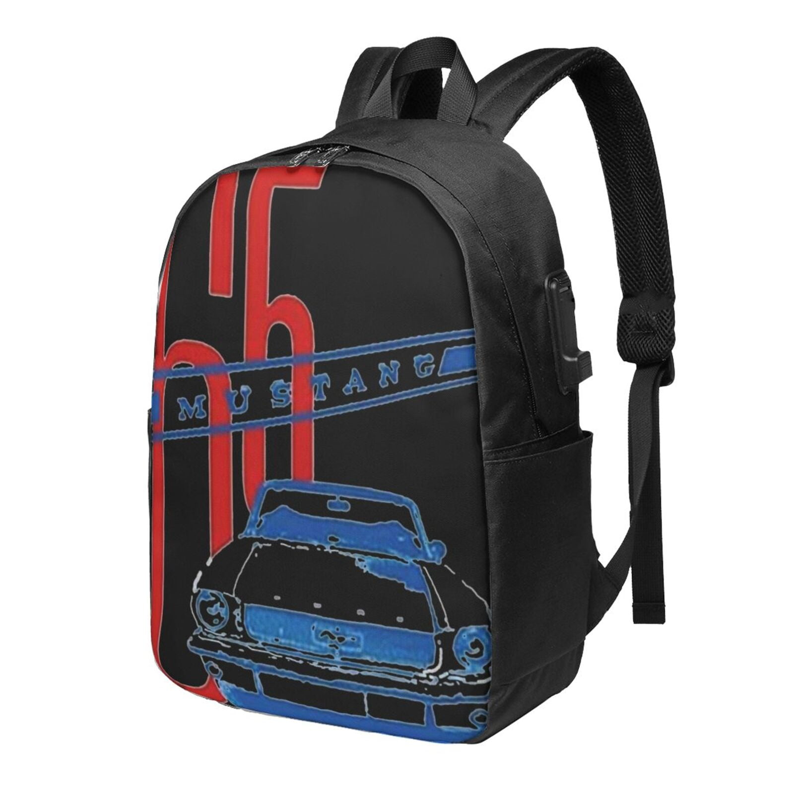 Ford '65 Mustang Backpack Fashion Travel Backpack Laptop Backpack 17 ...