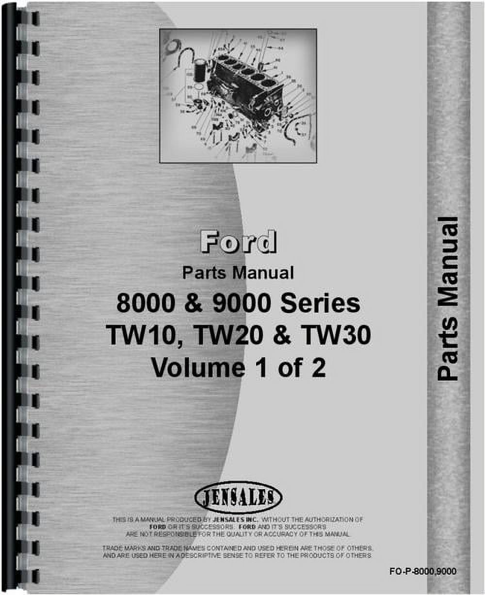 Ford 8200 Tractor Parts Manual - Walmart.com