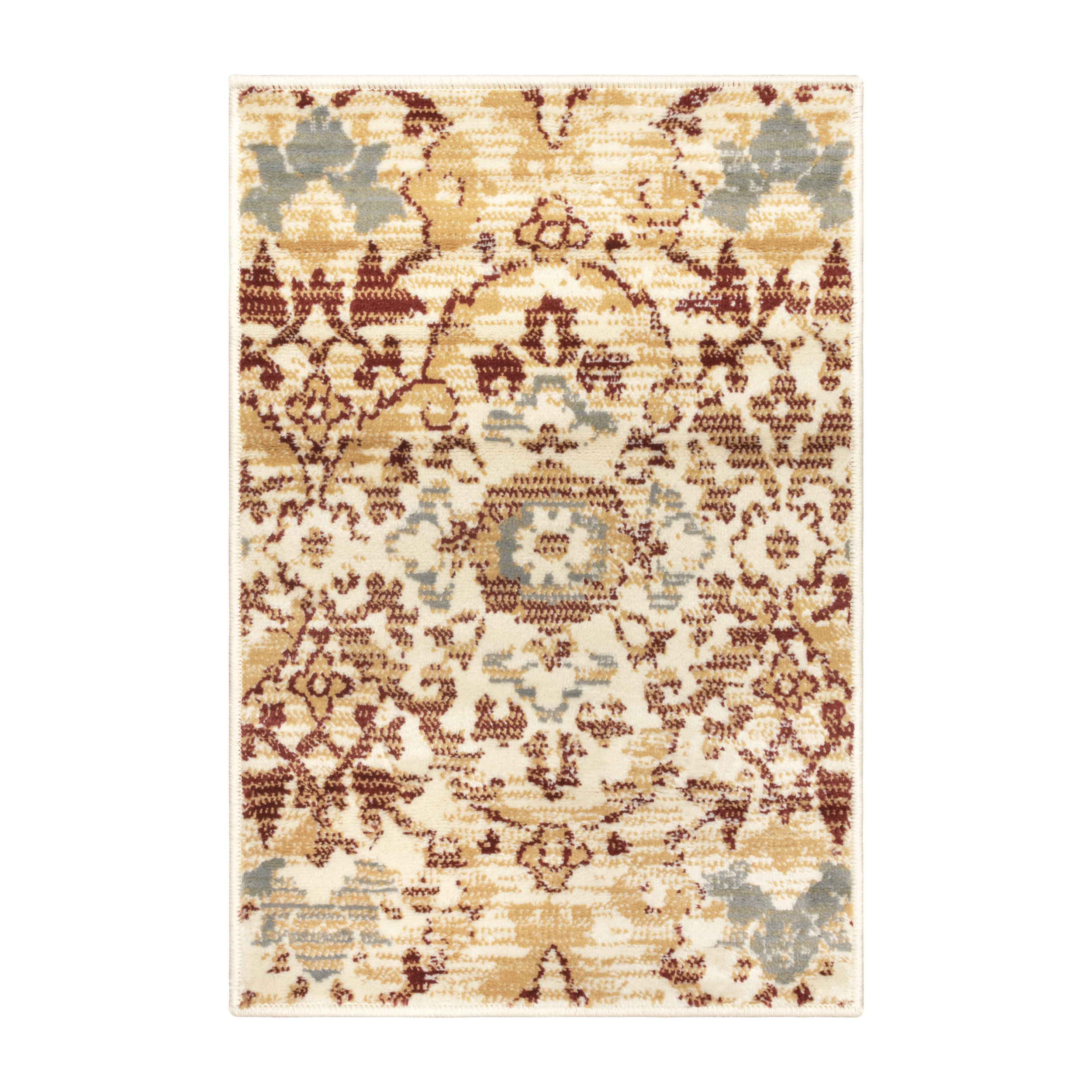 Ford Area Rug Maroon - Walmart.com