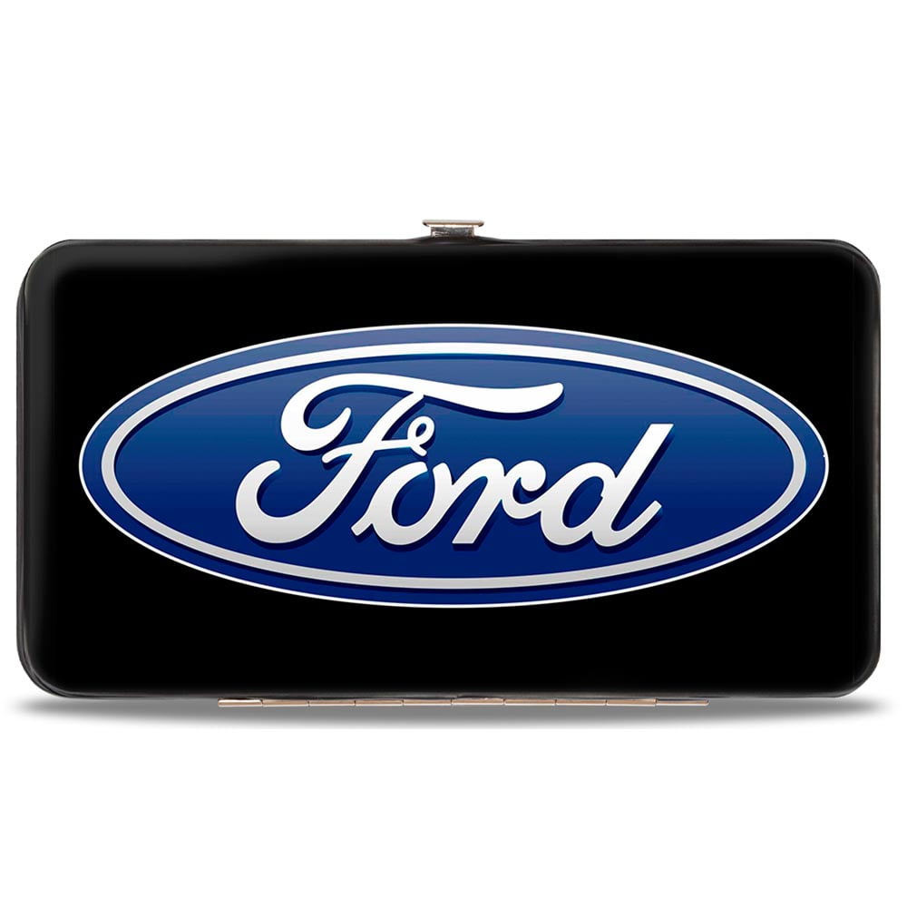 Ford Wallet, Hinged, Ford Oval Logo Centered, Vegan Leather - Walmart.com