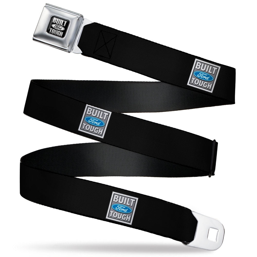 Ford Belt, Seatbelt Buckle Belt, Built Ford Tough Logo Repeat, 44 to 63 ...