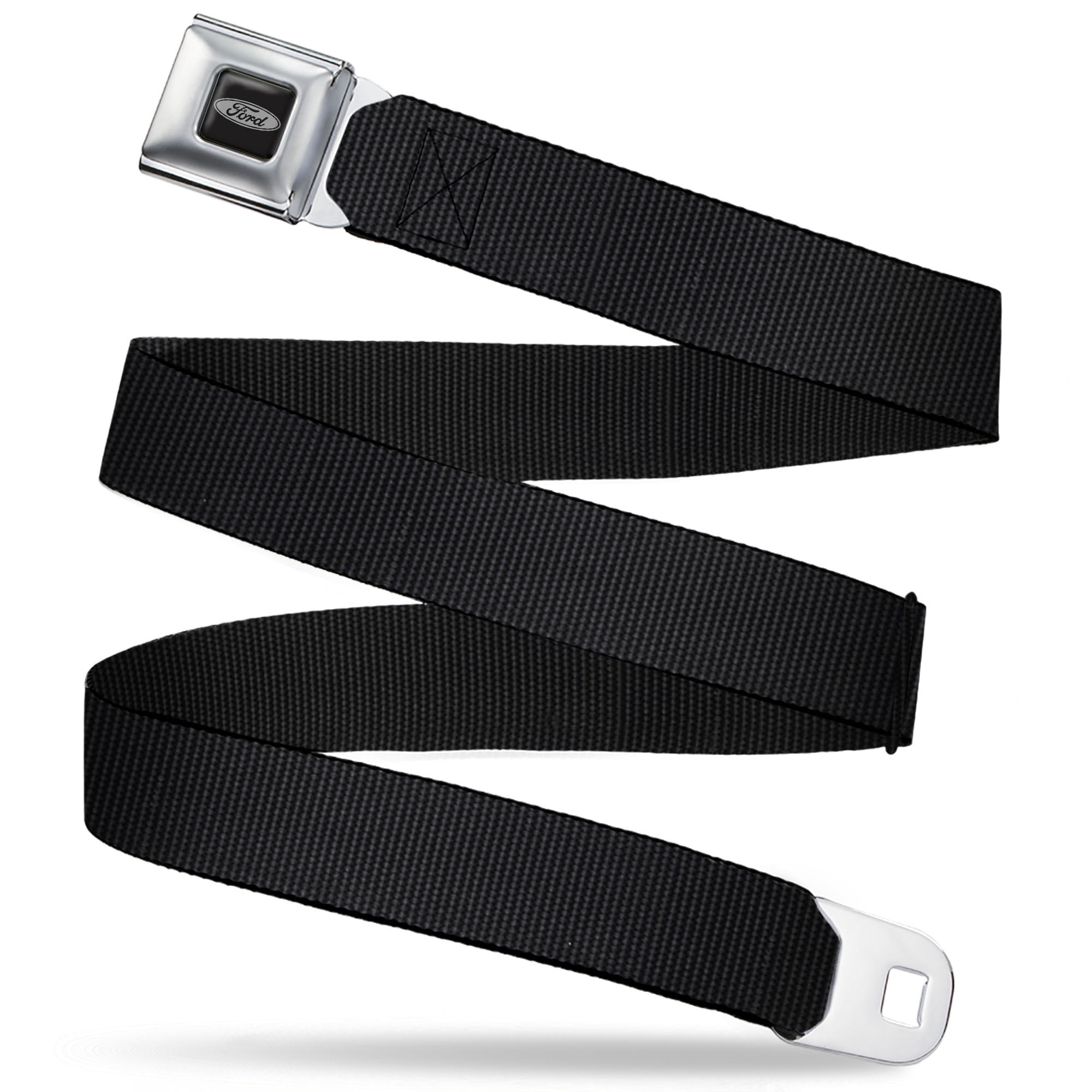 Ford Belt, Seatbelt Buckle Belt, Ford Emblem Logo Black, 30 to 44 ...