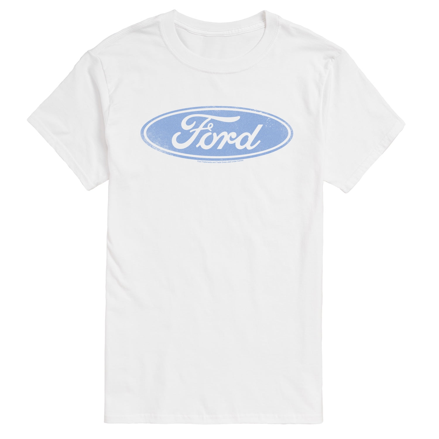 Ford - Blue Ford Logo - Men's Short Sleeve Graphic T-Shirt - Walmart.com