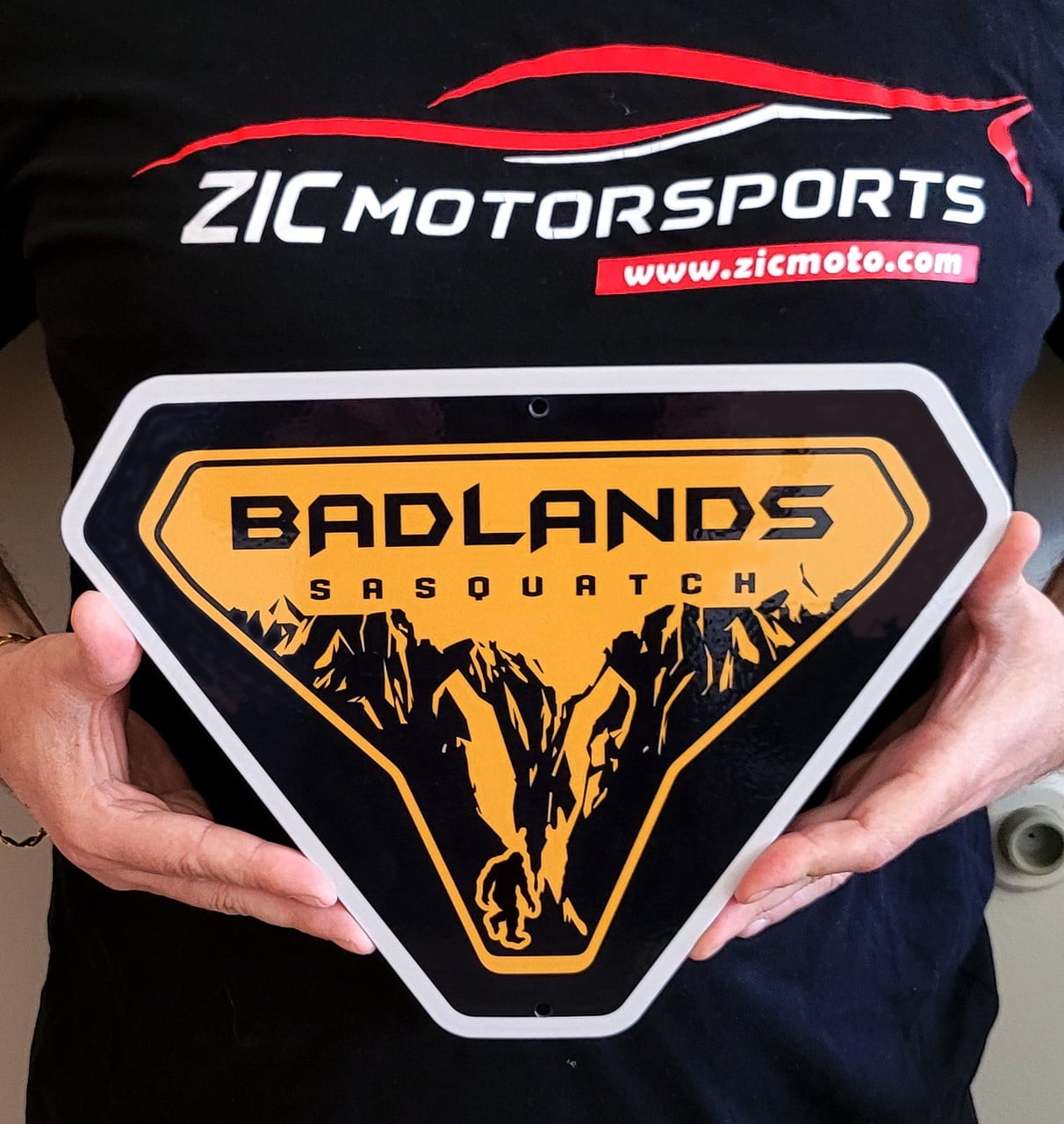 Ford Bronco BADLANDS Sasquatch Steel Sign - Walmart.com