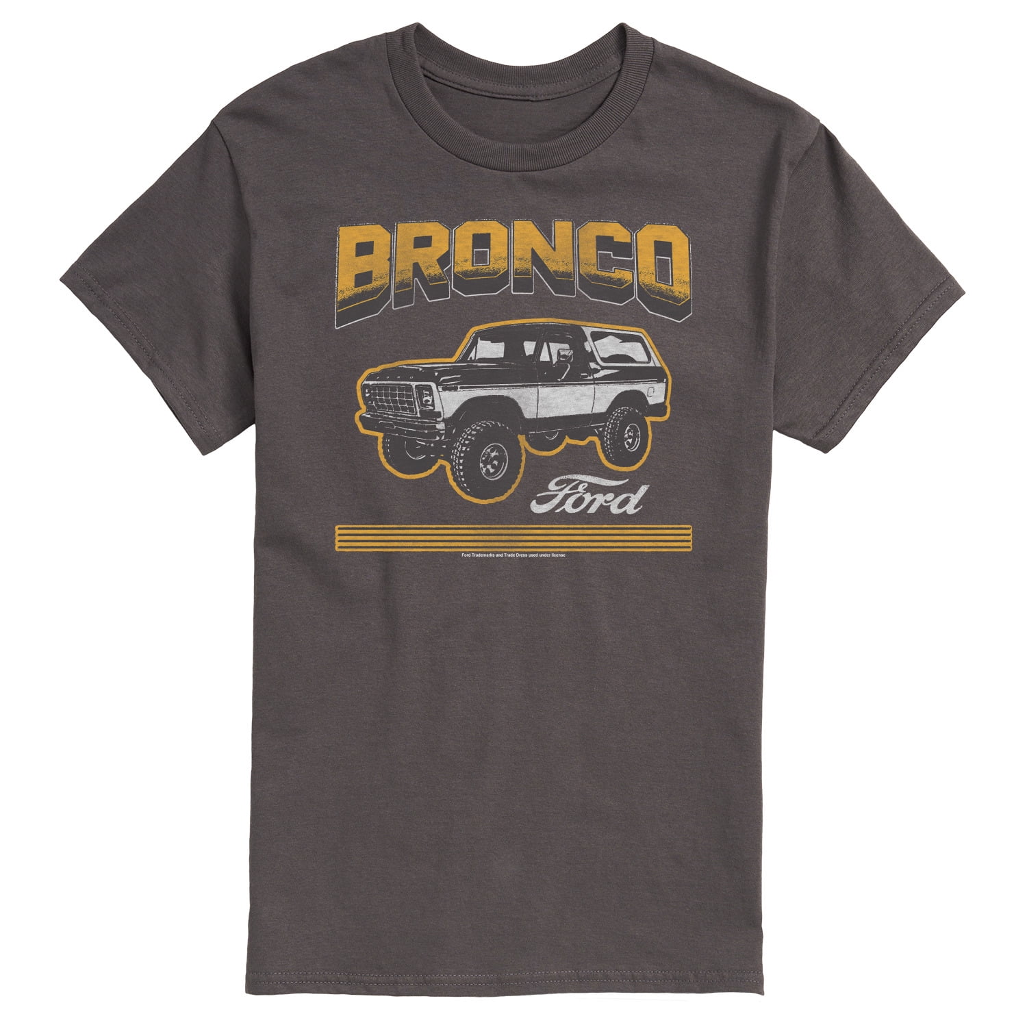 Ford - Bronco Bold Stripe - Men's Short Sleeve T-Shirt - Walmart.com