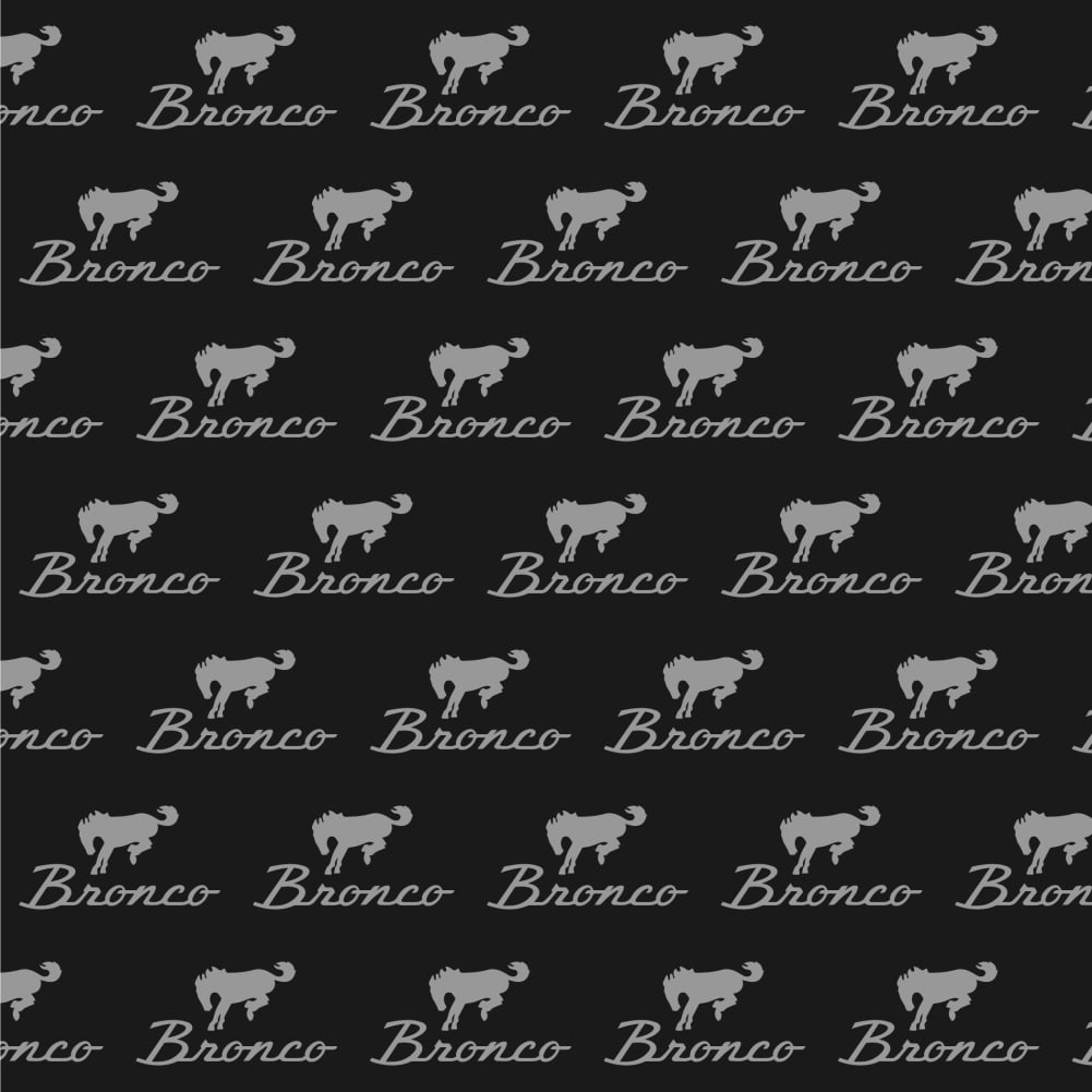 Ford Bronco SUV Chrome Logo Premium Roll Gift Wrap Wrapping Paper ...