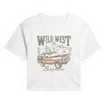 Ford - Bronco Countryside - Juniors Cropped Graphic T-Shirt - Walmart.com