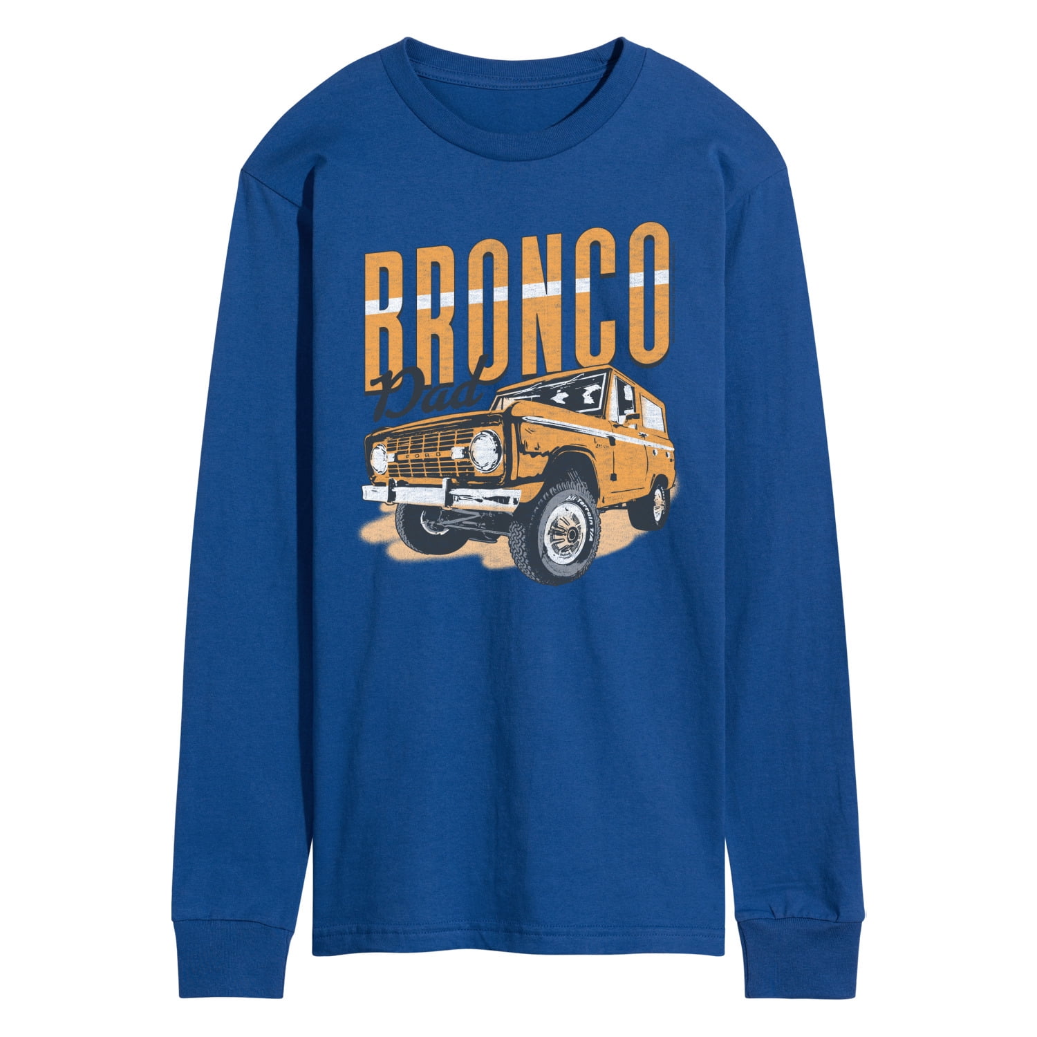 Ford - Bronco Dad - Men's Long Sleeve Graphic T-Shirt - Walmart.com