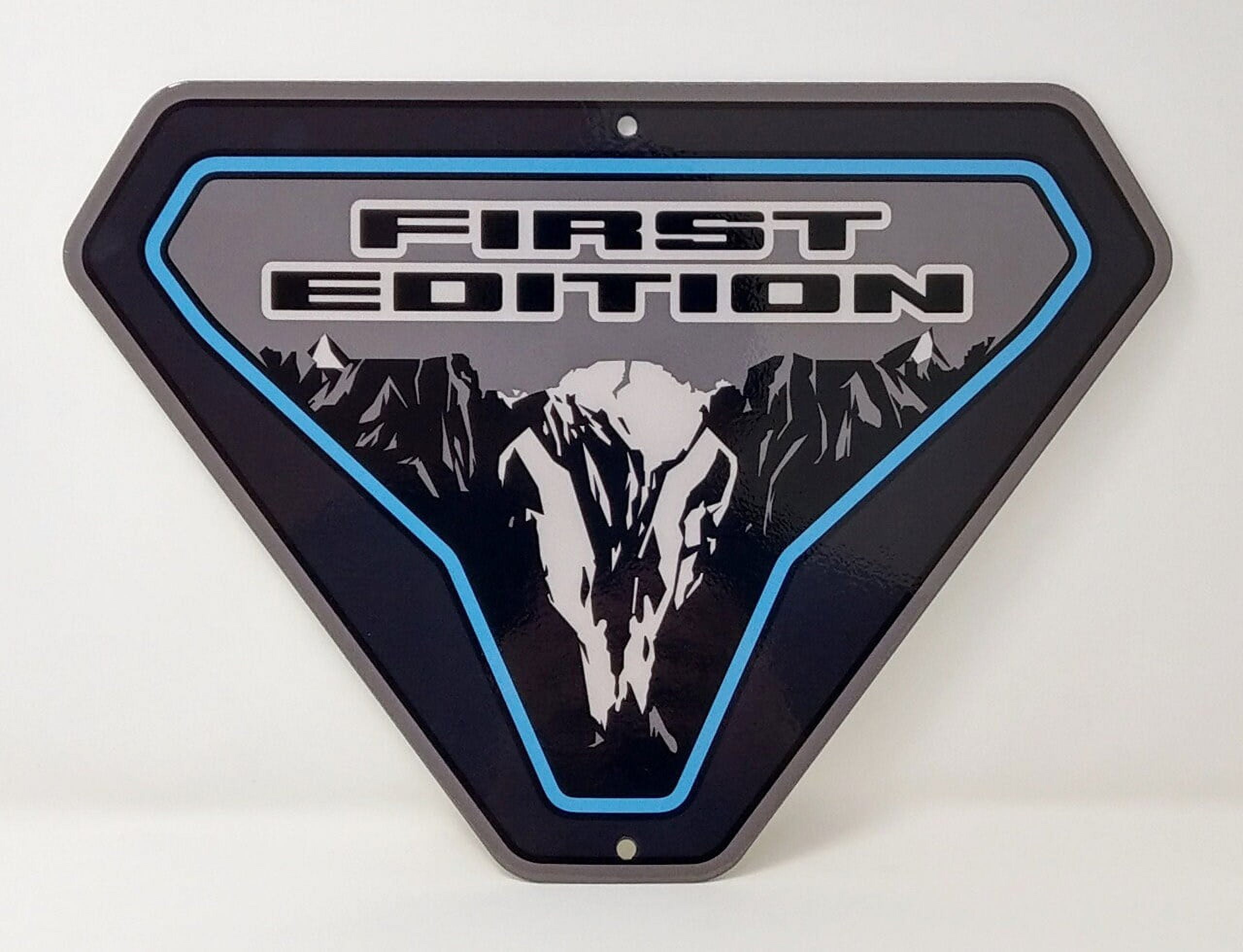 Ford Bronco FIRST EDITION Steel Sign - Walmart.com