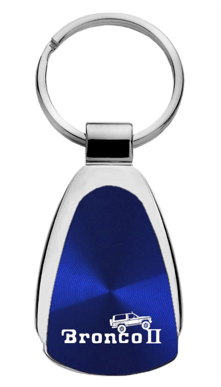 Ford Bronco II Climbing Teardrop Key Chain (Blue) - Walmart.com