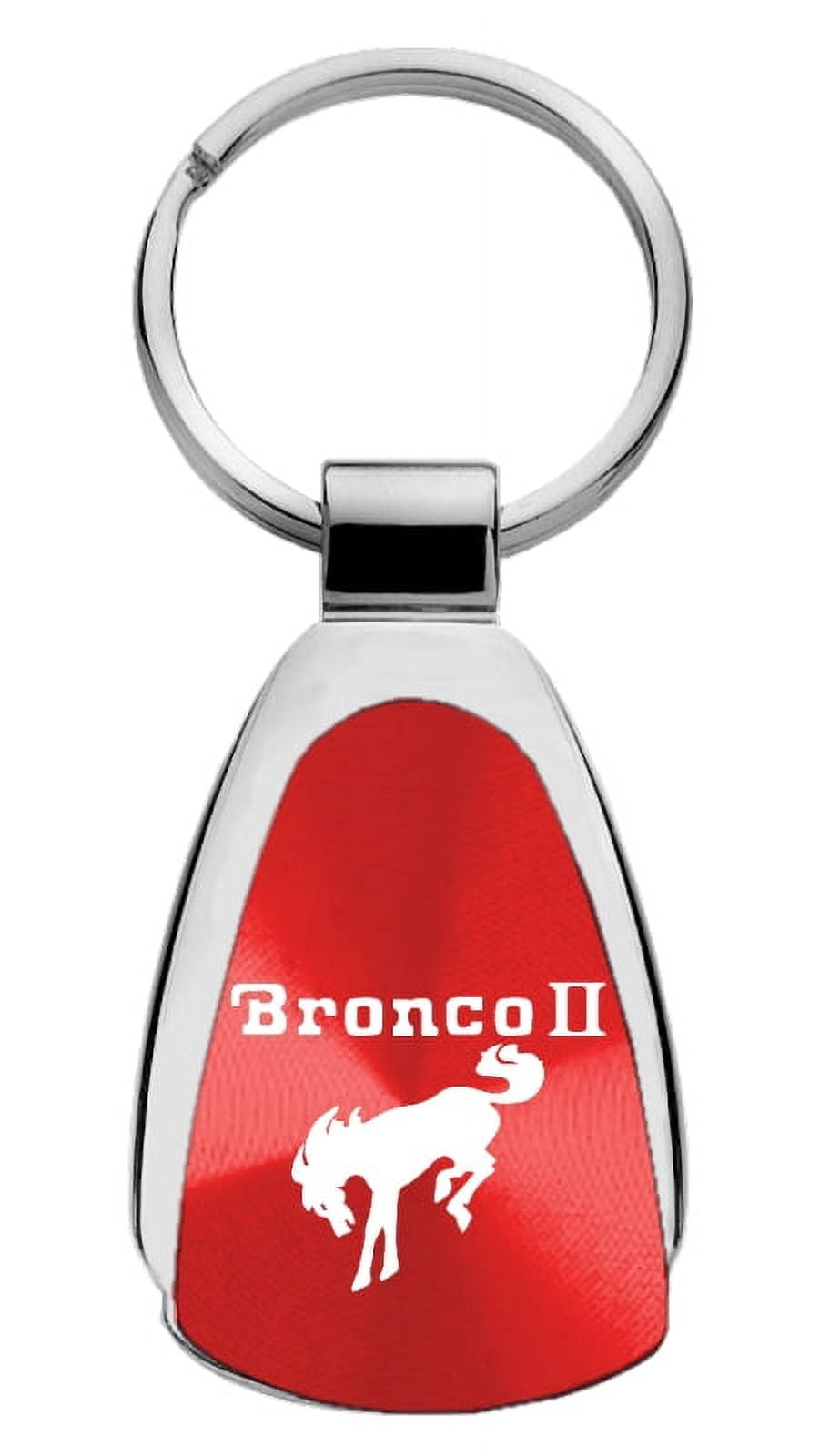 Ford Bronco II Teardrop Key Chain (Red) - Walmart.com