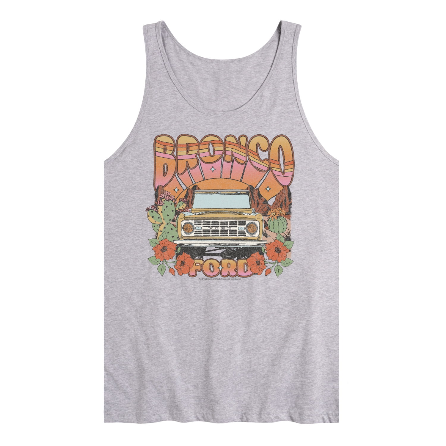Ford - Bronco Rainbow - Men's Jersey Tank - Walmart.com