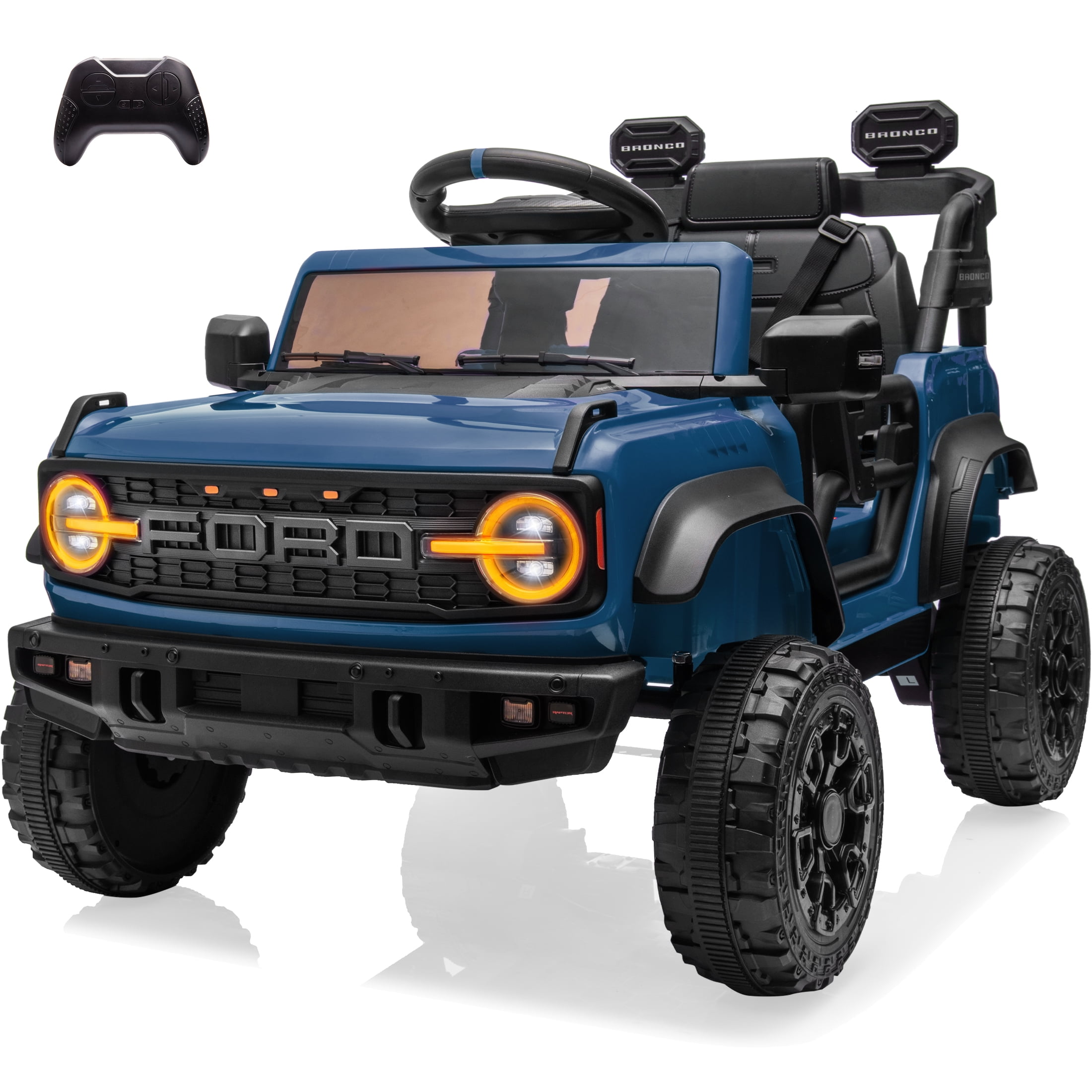 Ford Bronco Raptor 12V Powered Ride On Truck Toys, Kids Electric Car ...