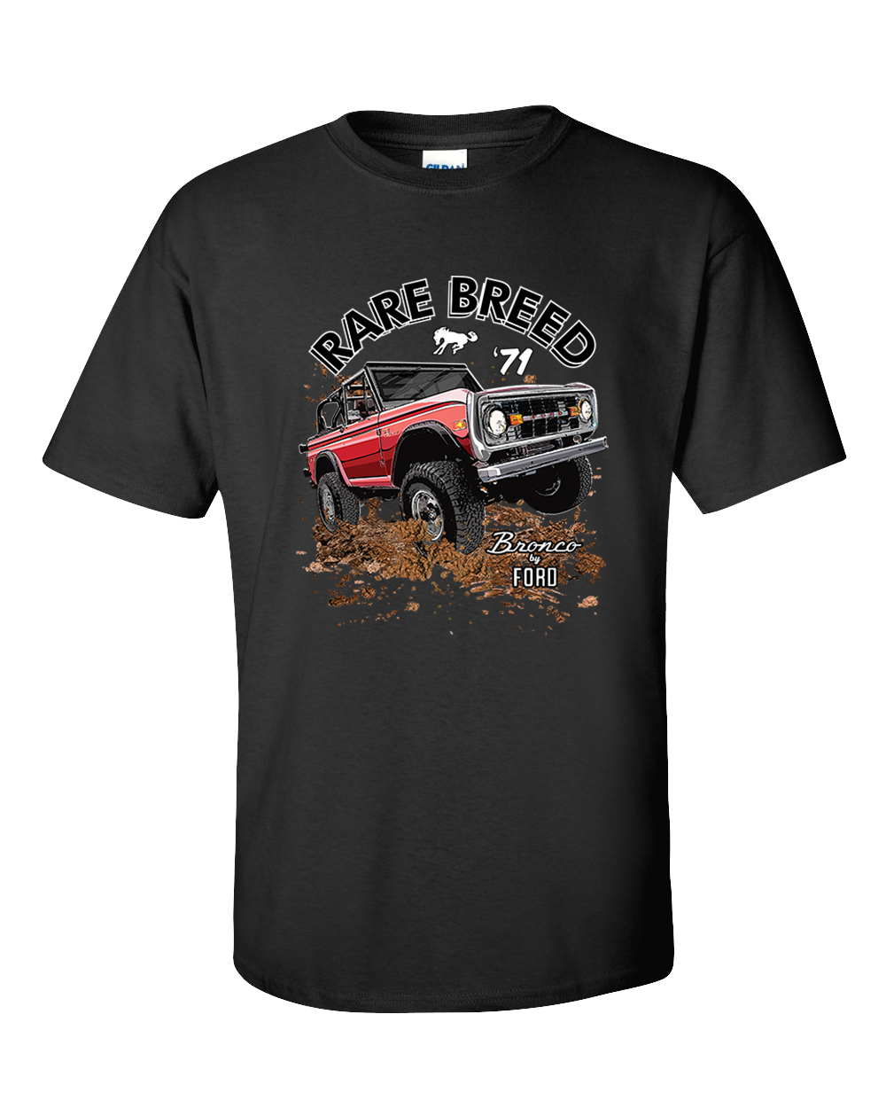Fair Game Rare Breed Ford Bronco T-Shirt, Classic Vintage Retro Bronco ...
