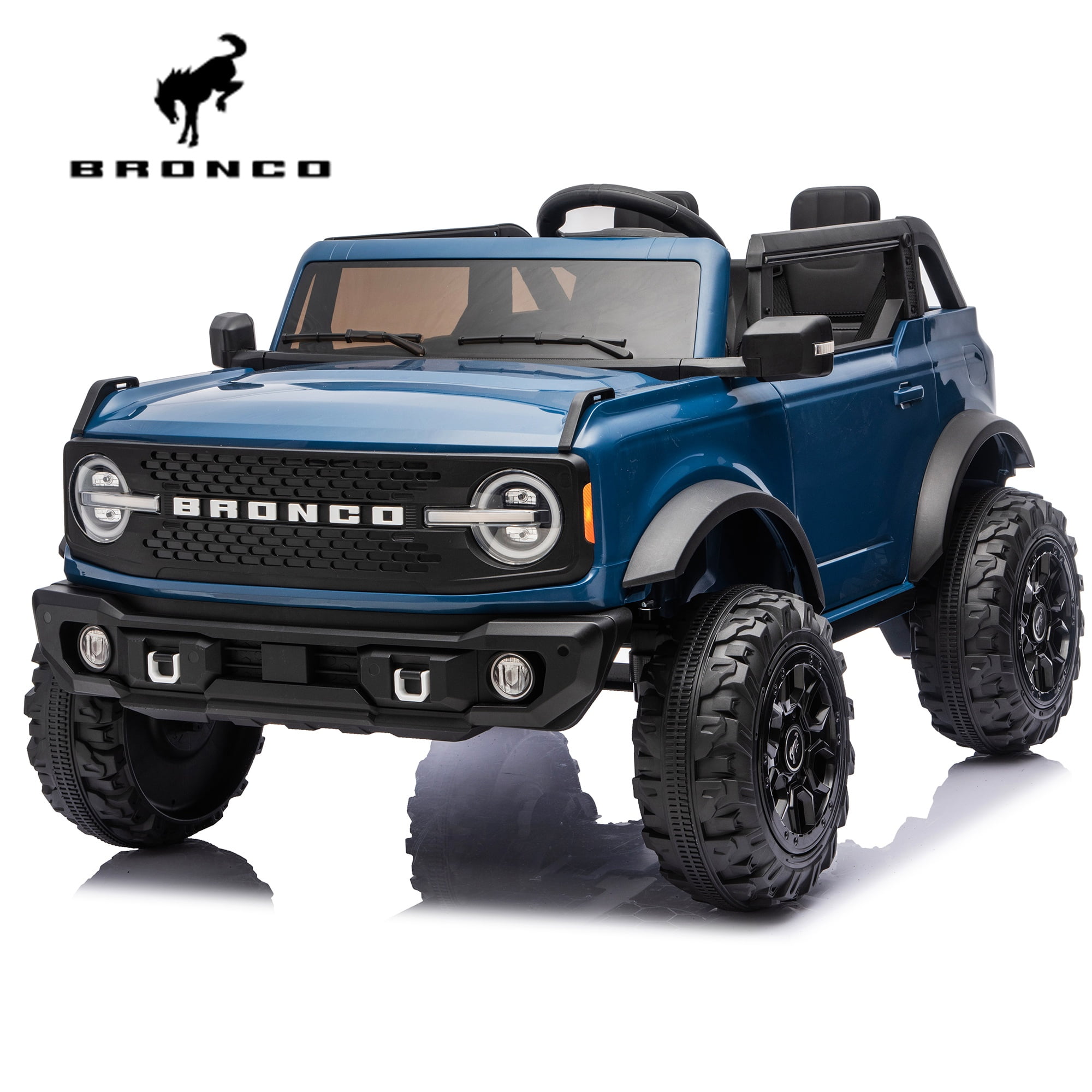 Ford Bronco Ride on Toy Car 2 Seater, 24V Powered Ride on Car with ...