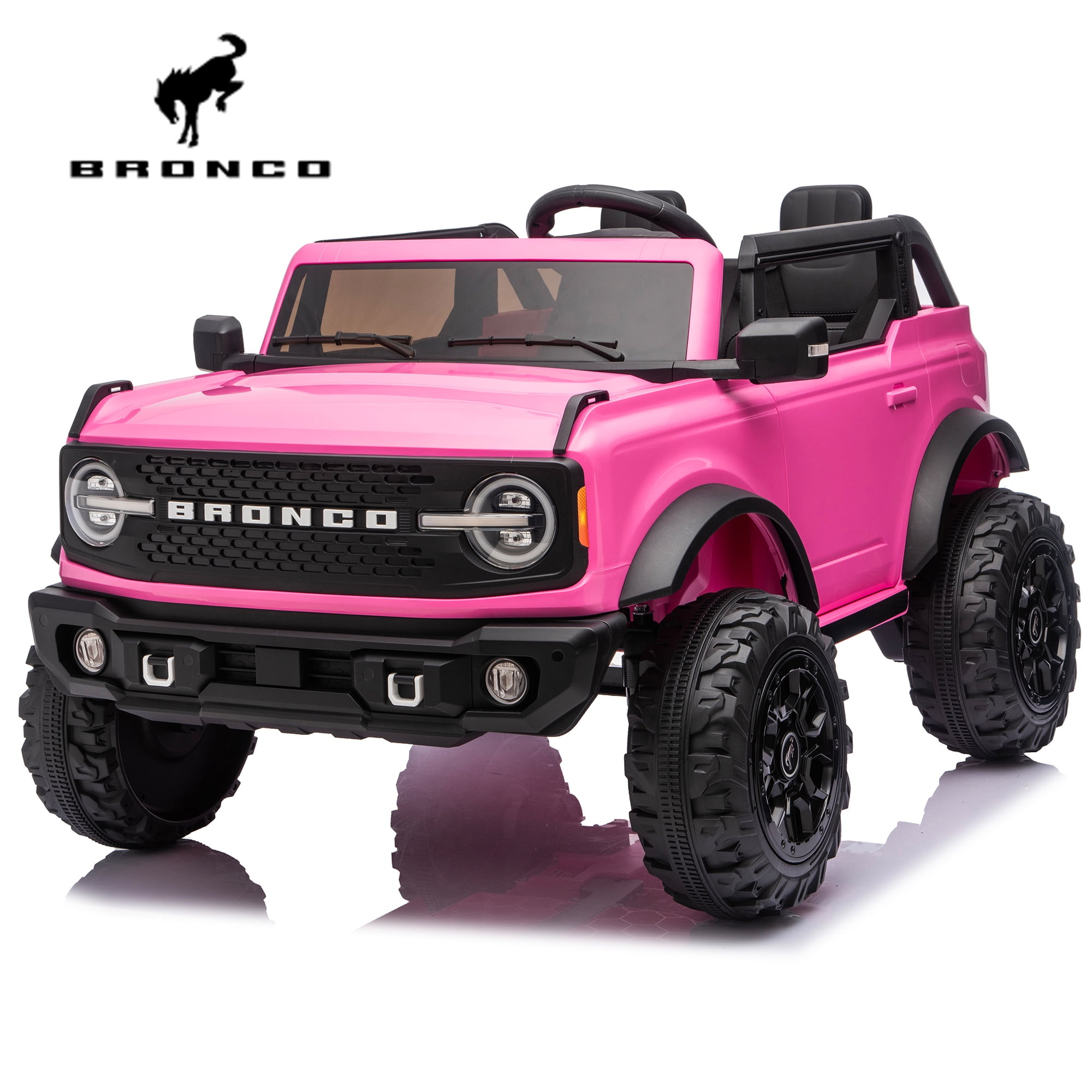 Ford Bronco Ride on Toy Car 2 Seater, 24V Powered Ride on Car with ...