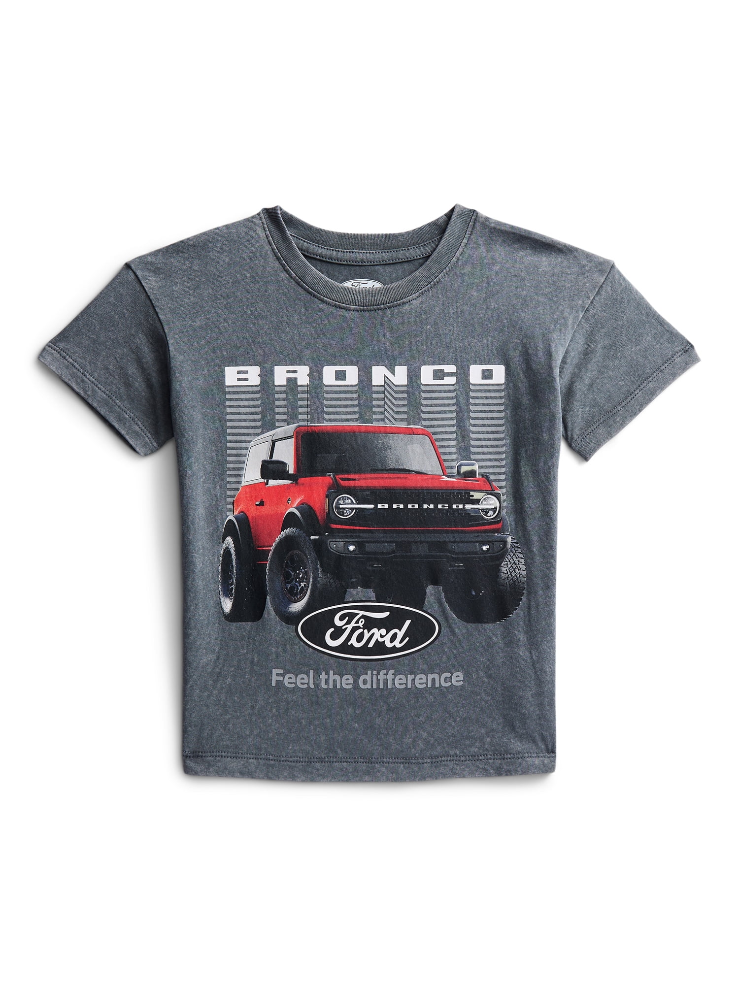 Ford Bronco Toddler Graphic Crewneck Tee with Short Sleeves, Sizes 12M ...