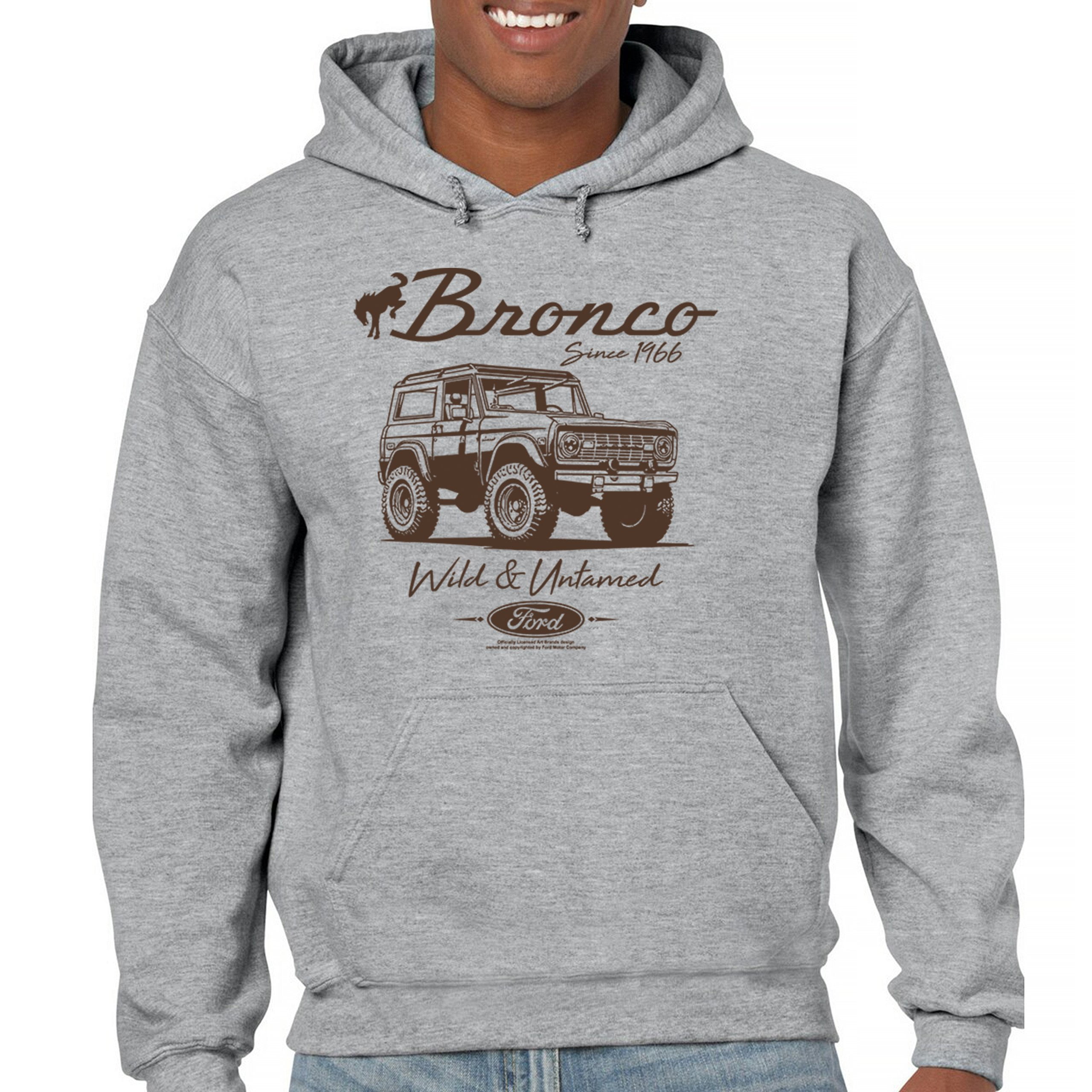 Ford Bronco Wild and Untamed Since 1966 Sweatshirt Vintage Off-Road 4x4 ...