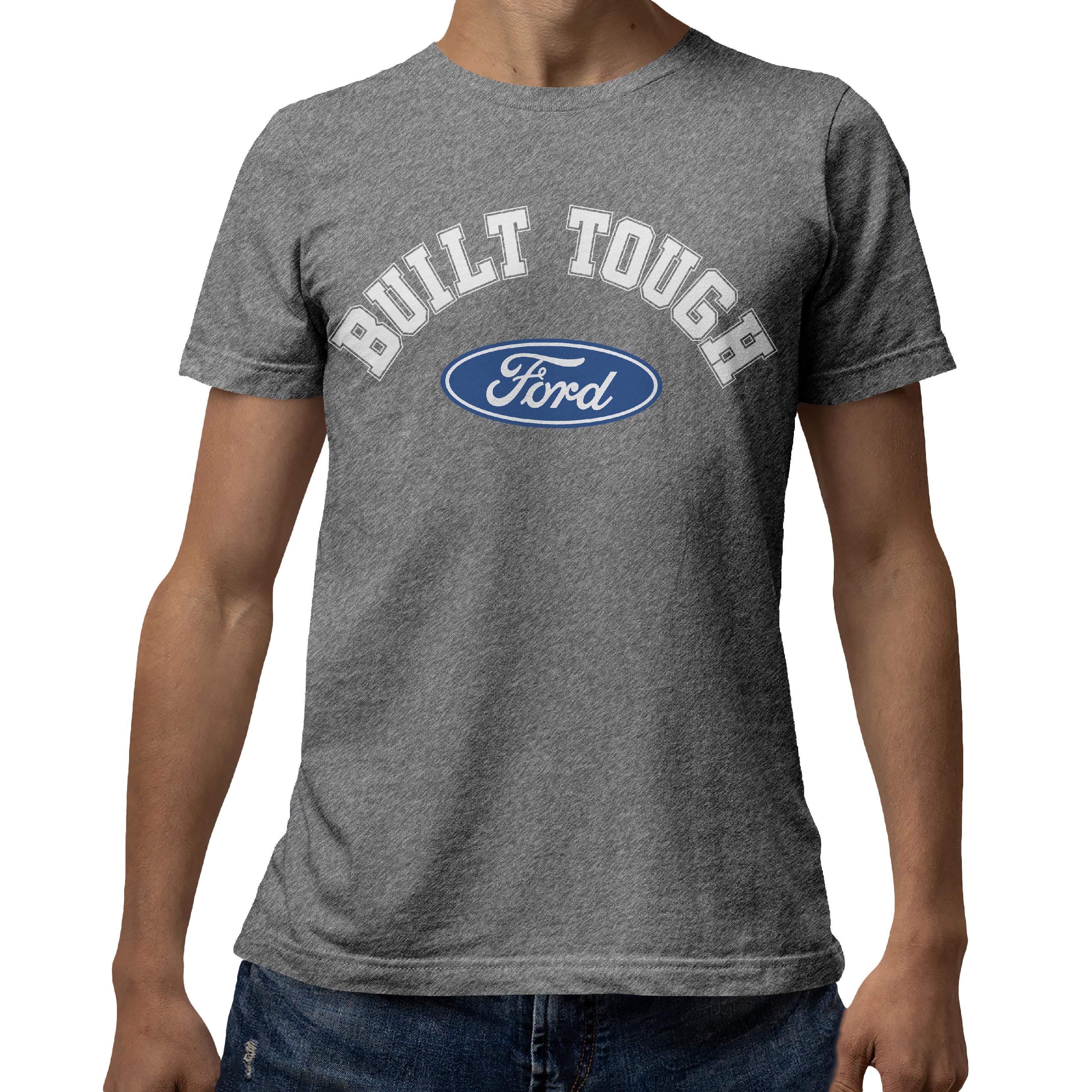 Ford Built Tough Bronco Vintage Car Mens and Womens Short Sleeve T ...