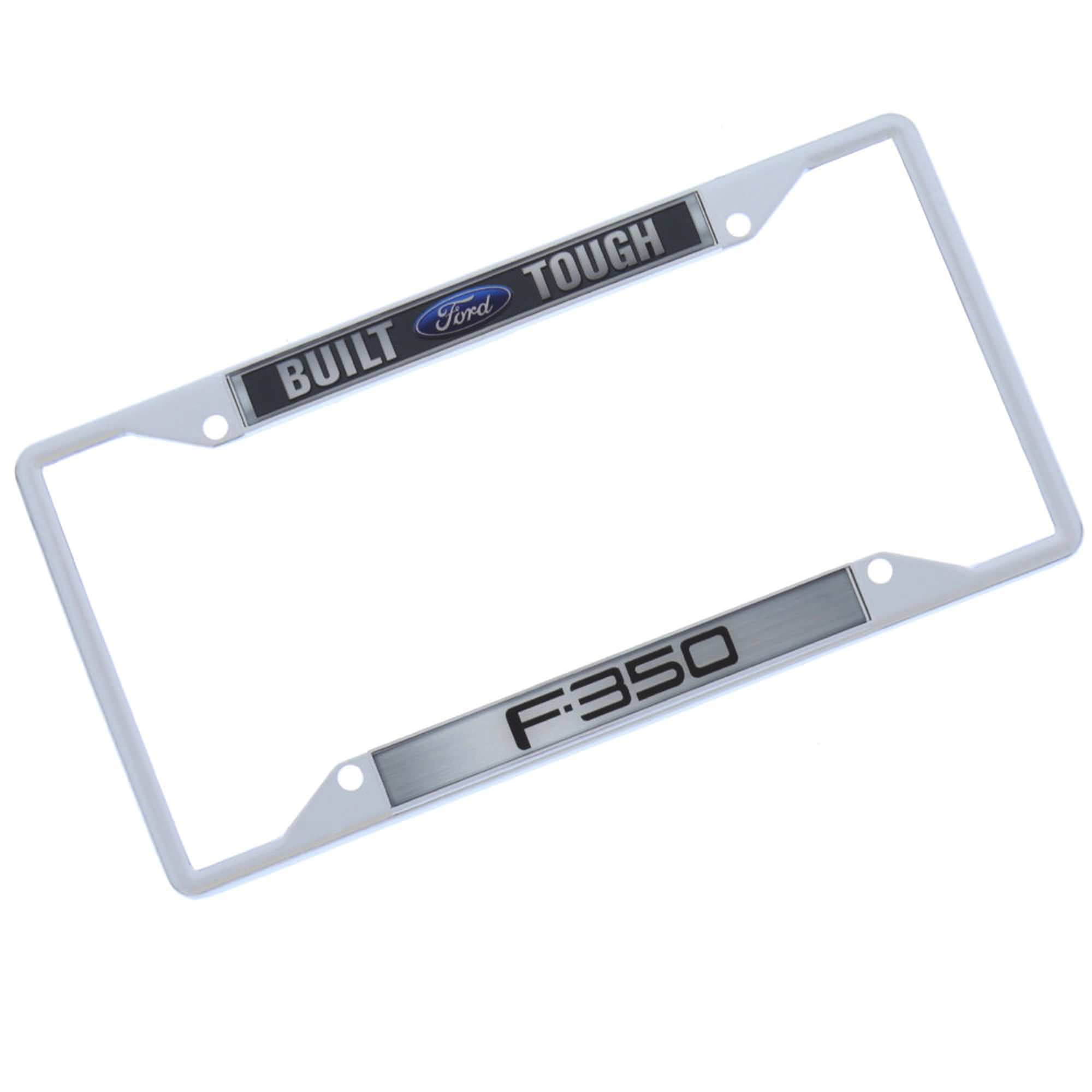 Ford Built Tough F350 License Plate Frame (Black) - Walmart.com